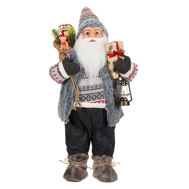 Decoratiune Craciun, 61 cm, Multicolor - eMAG.ro