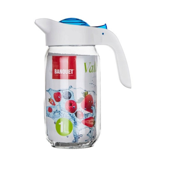 Carafa cu capac 1L Banquet Valletta - eMAG.ro