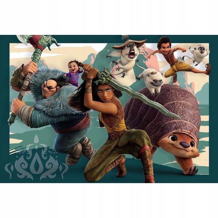 Пъзел Clementoni, 23750 Рая и последният дракон, 4 години+, 104 части ...