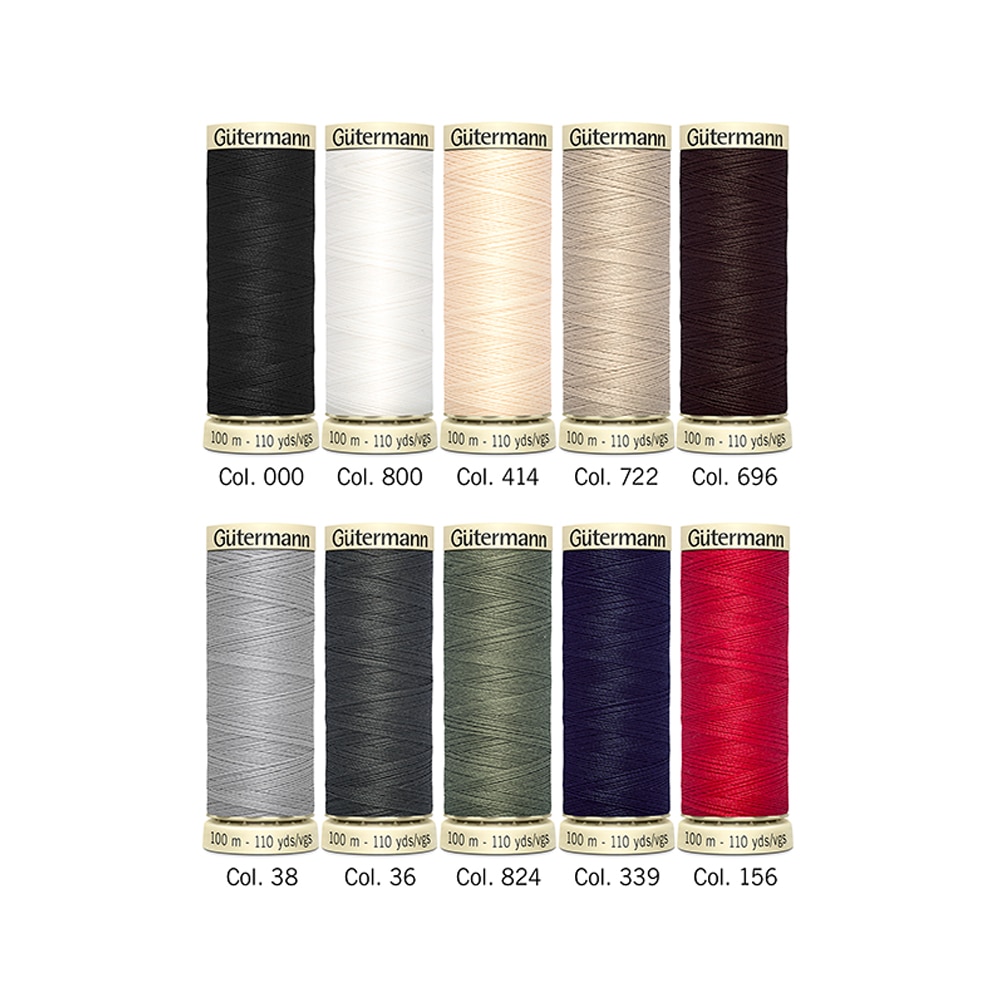 Set 10 papiote Gutermann Sew-All Thread Kit Basic - eMAG.ro
