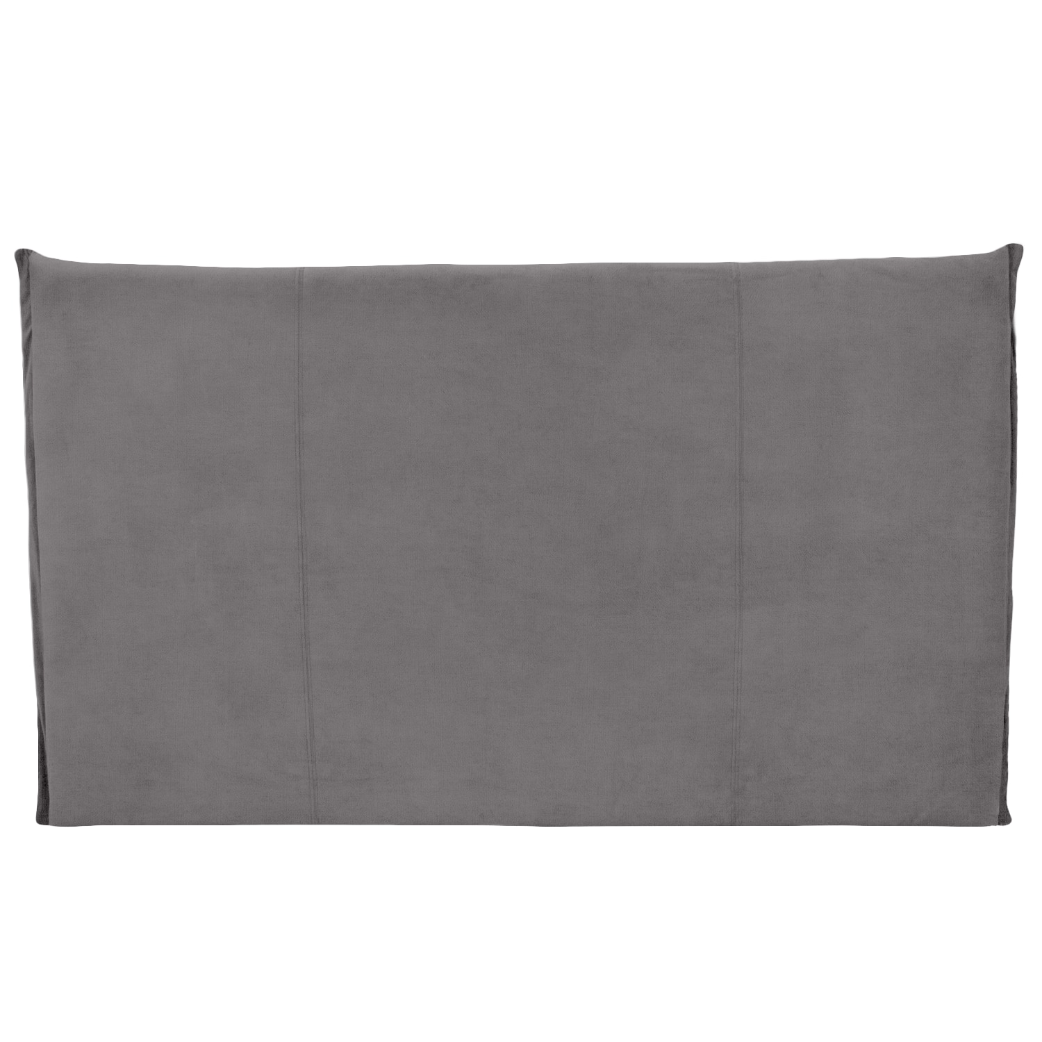 Tablie pat, 120x105, Tango, Dolce Dormire, catifea, gri deschis - eMAG.ro