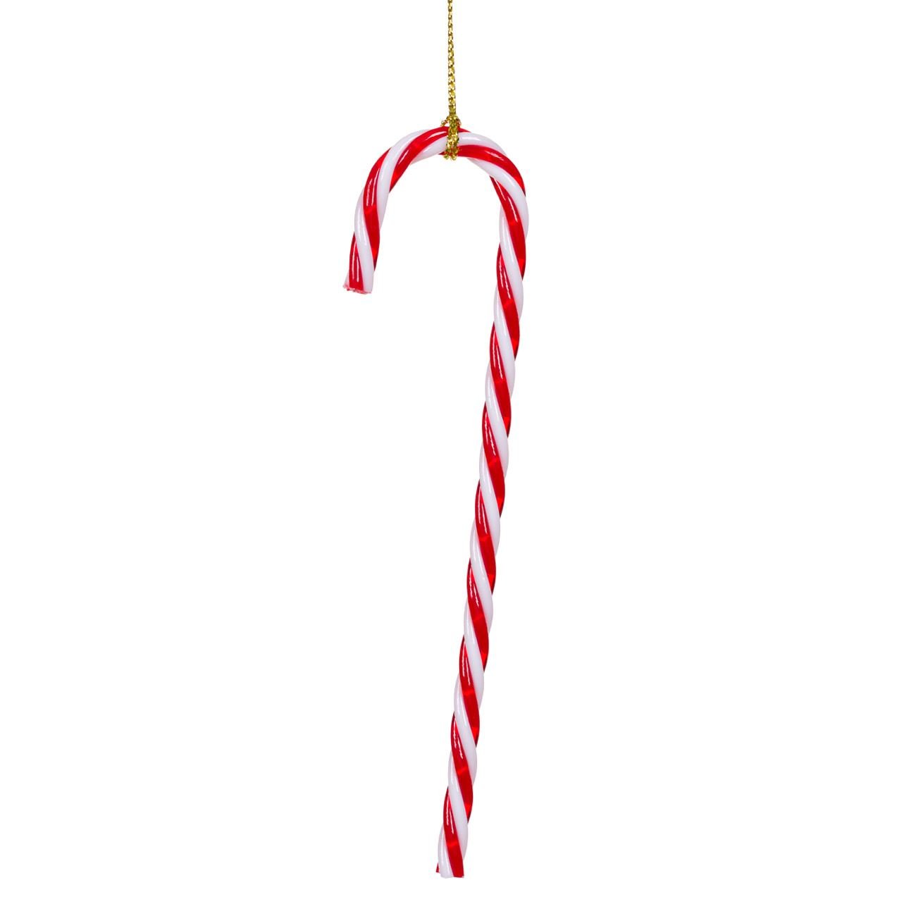 Set 6 bastonase decorative pentru bradul de Craciun, 15 cm - eMAG.ro