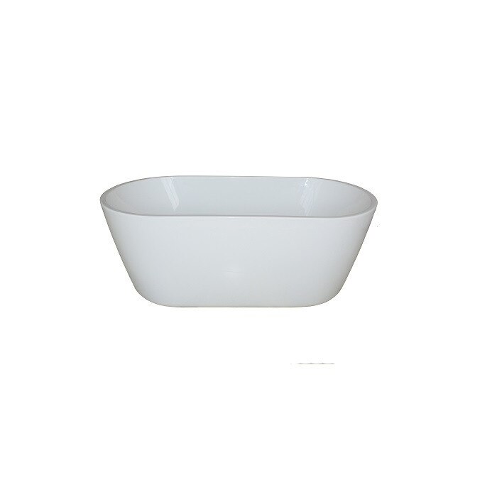 Cada freestanding dreapta din acril CALYPSO 150x76cm - eMAG.ro