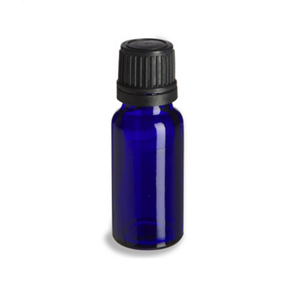 Recipient cosmetic din sticla groasa cu mecanism tip picurator si capac ...