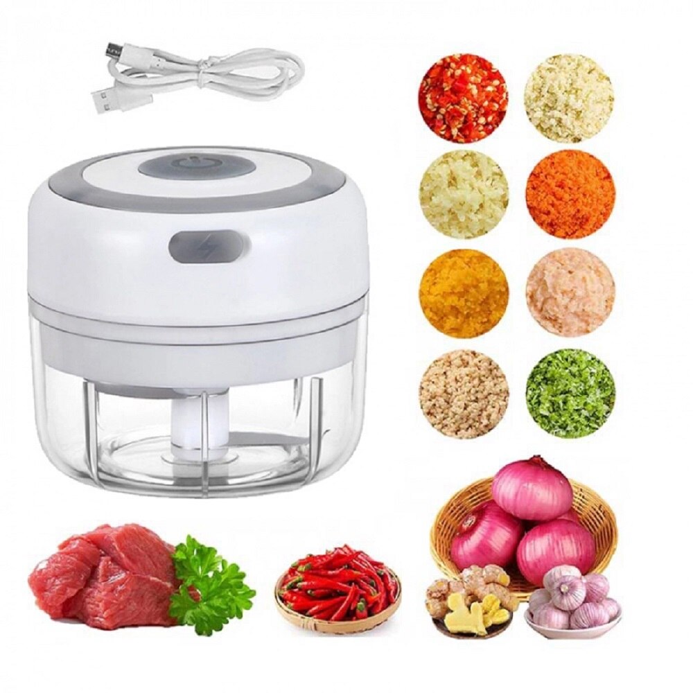 Mini blender electric RIF REFCO ®, tocator pentru legume, alb - eMAG.ro