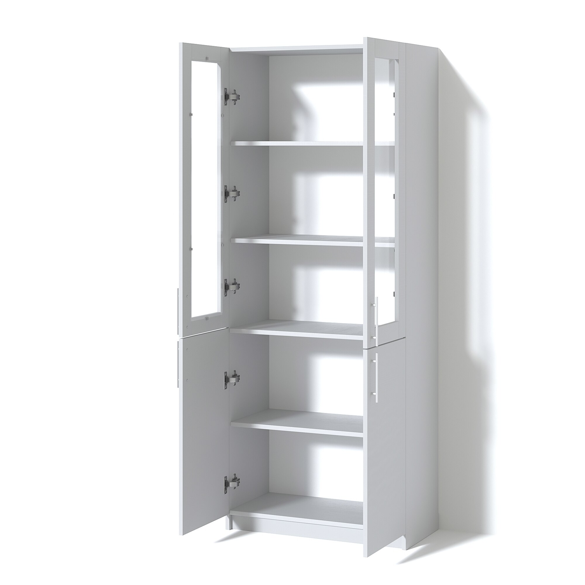 Dulap Birou Office Line №2, Fabrik Home, Frasin Alb, 800x2000x400 - eMAG.ro