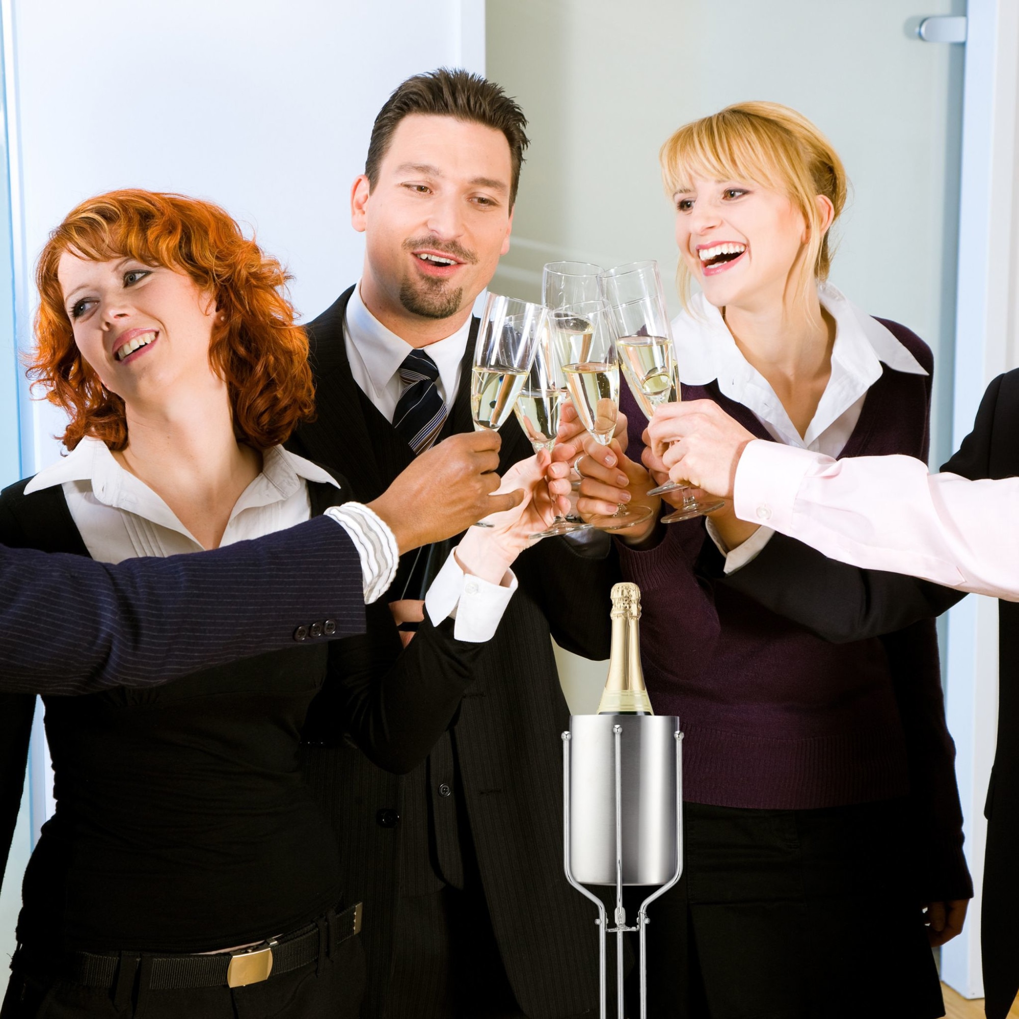 Frapiera cu picior Relaxdays, argintiu, 76 x 17 x 17 cm - eMAG.ro