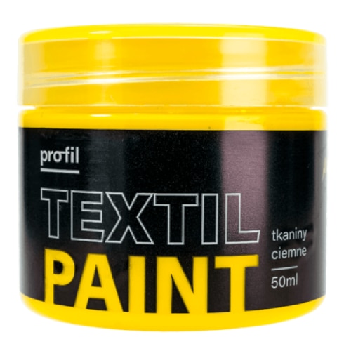 Vopsea pentru textile, Profil, 50 ml, Galben inchis 201 - eMAG.ro