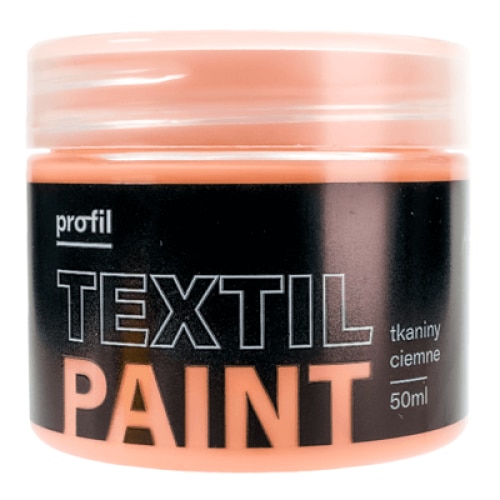 Vopsea pentru textile, Profil, 50 ml, Roz somon 256 - eMAG.ro
