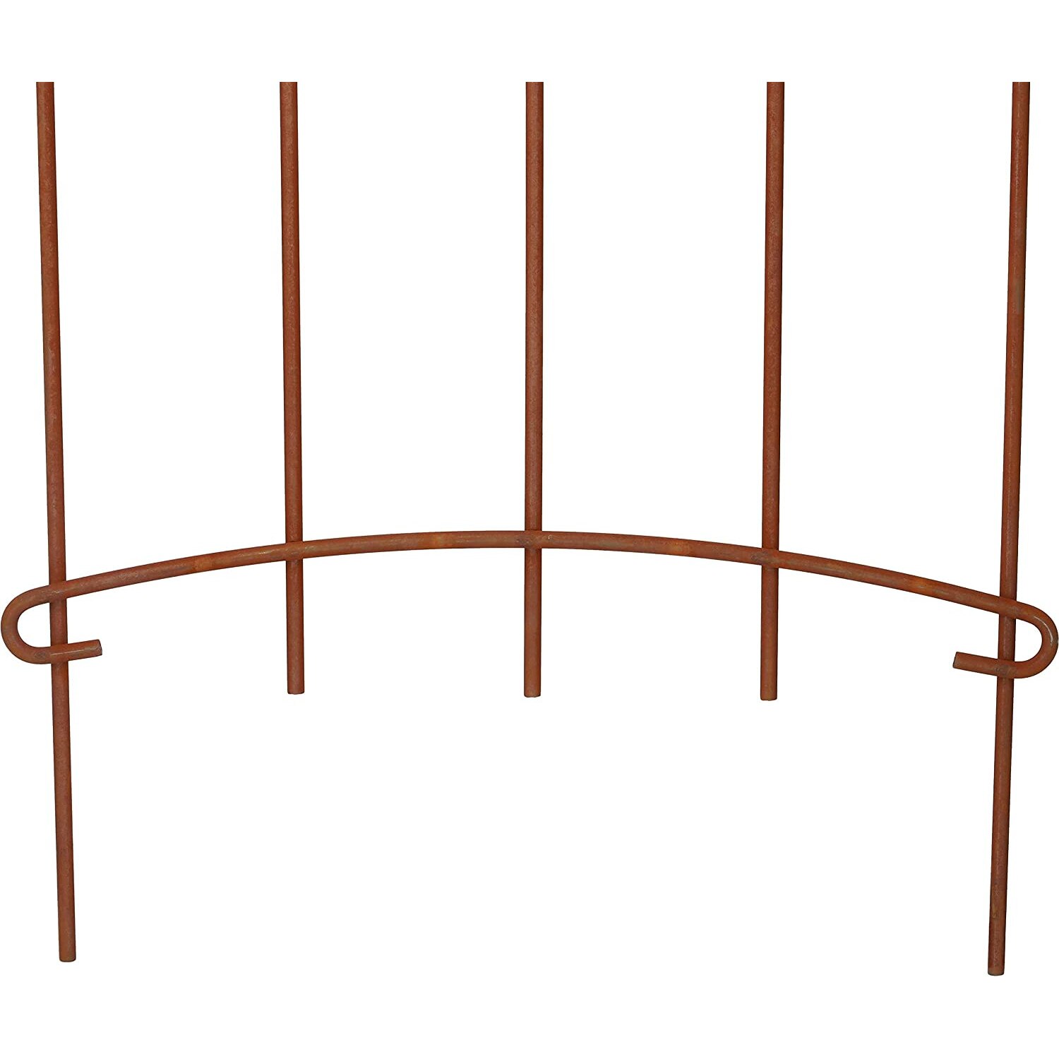 Gard Decorativ din Sarma de 8 mm, Kotarbau, Metal, 48 cm, Ruginiu - eMAG.ro