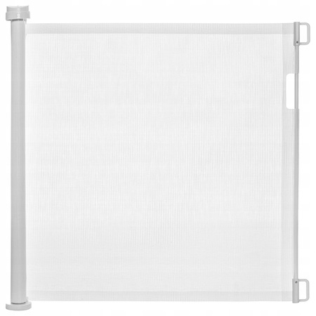 Poarta de siguranta retractabila, Bocioland, sub forma unui rulou, Alb ...