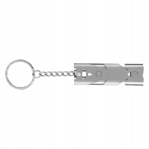 Fluier antrenament, Inox, 11x1.8x1 cm, Argintiu - eMAG.ro