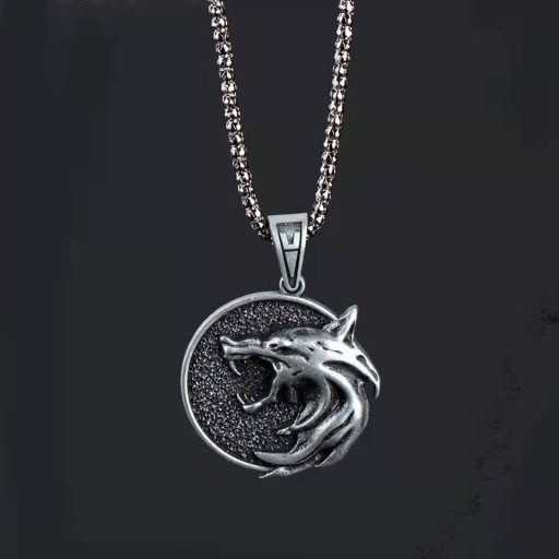 Colier barbati, Aliaj, Argintiu - eMAG.ro