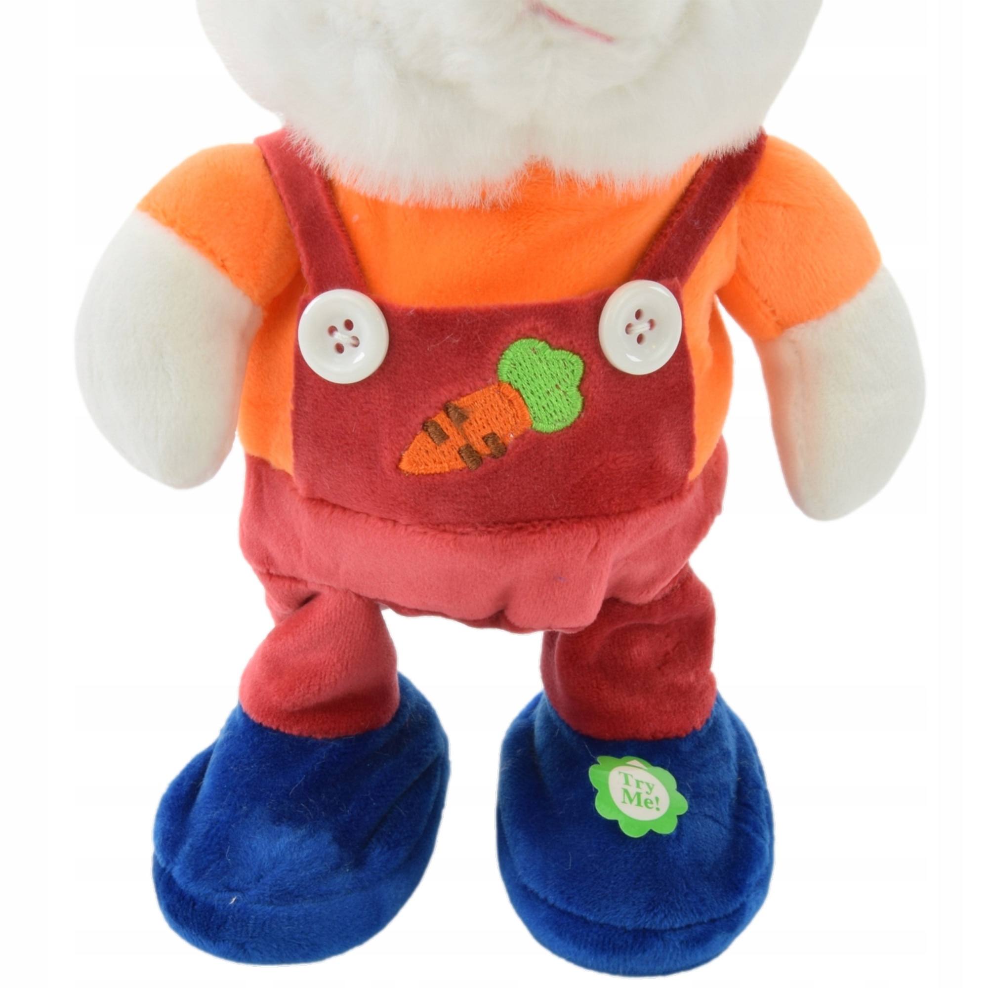 Jucarie iepure, Plus, Functie miscare/sunete, Alb - eMAG.ro