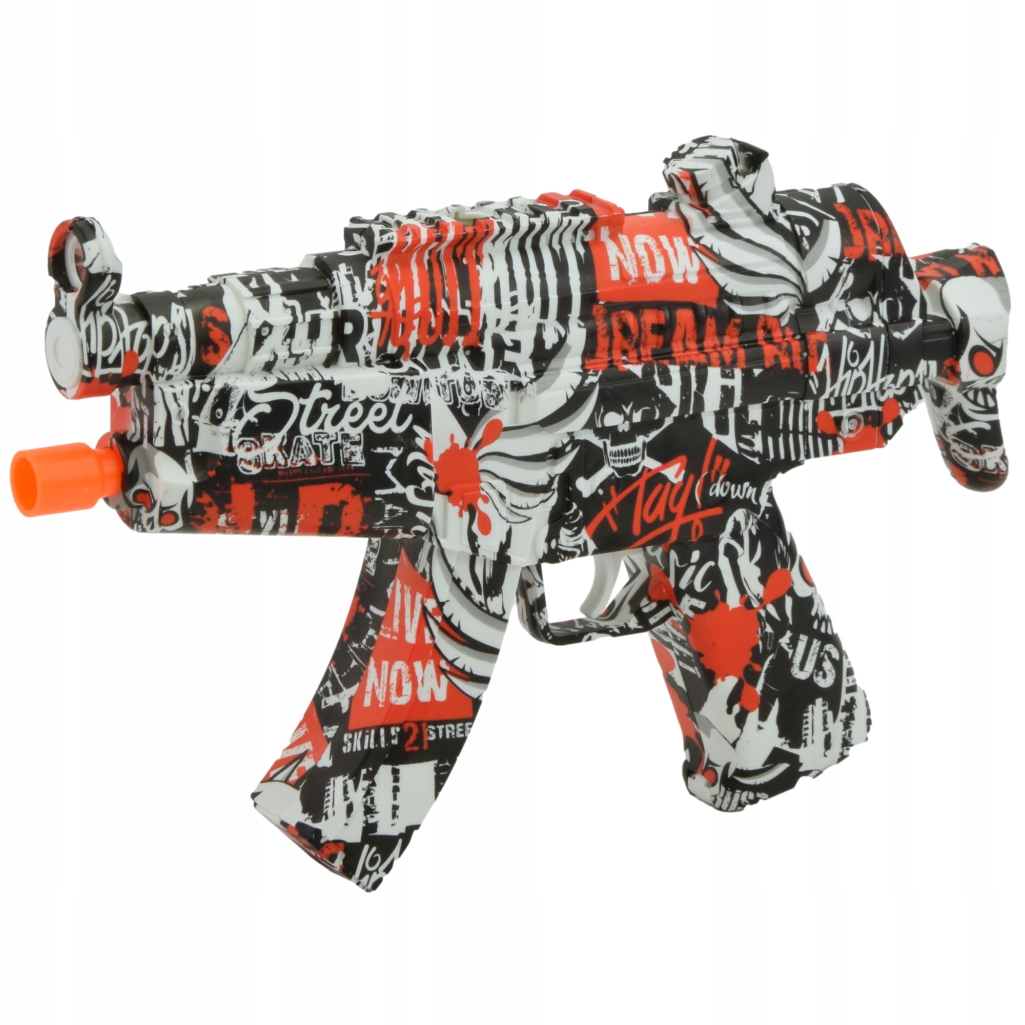 Pusca cu bile MP5, Plastic, Multicolor - eMAG.ro