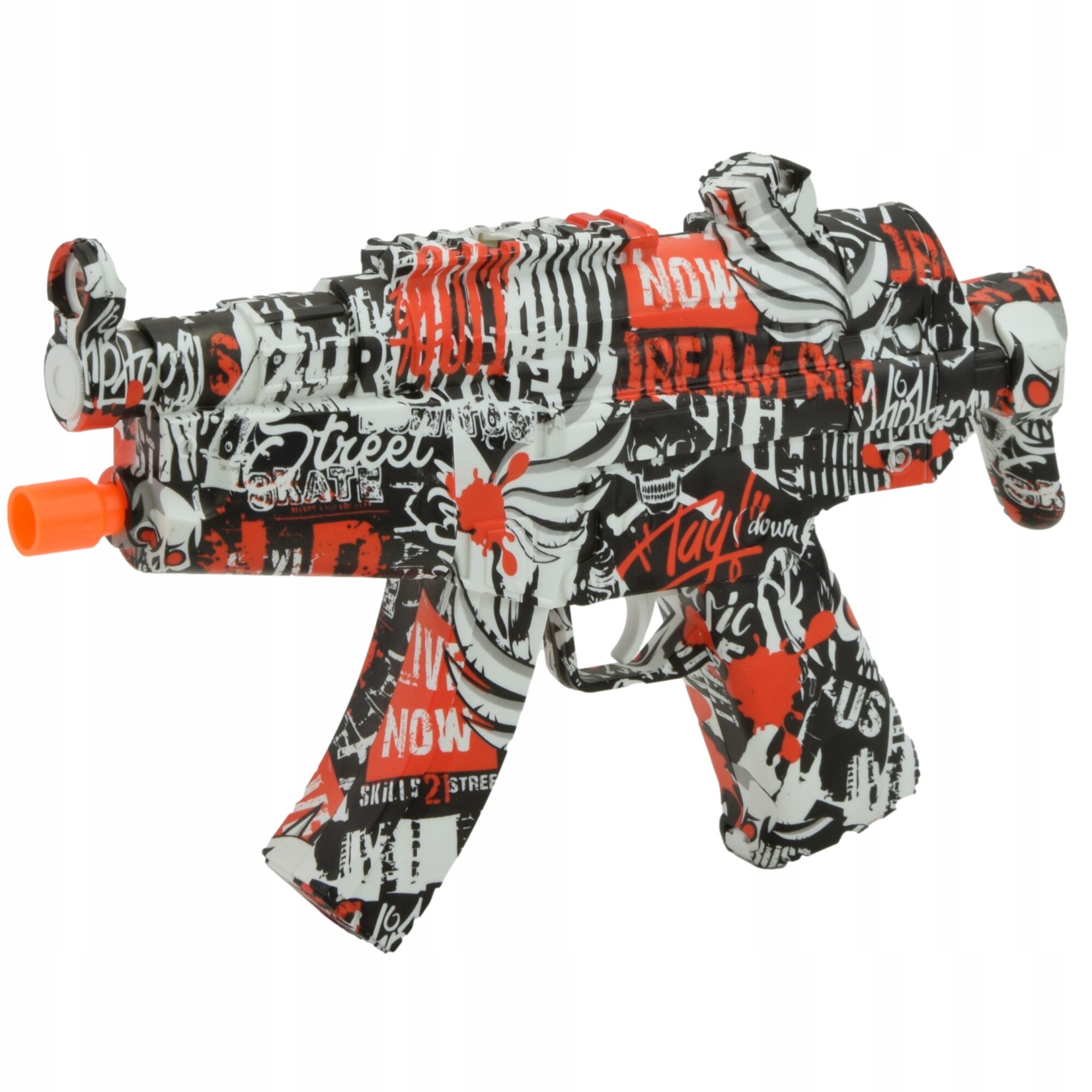 Pusca cu bile MP5, Plastic, Multicolor - eMAG.ro
