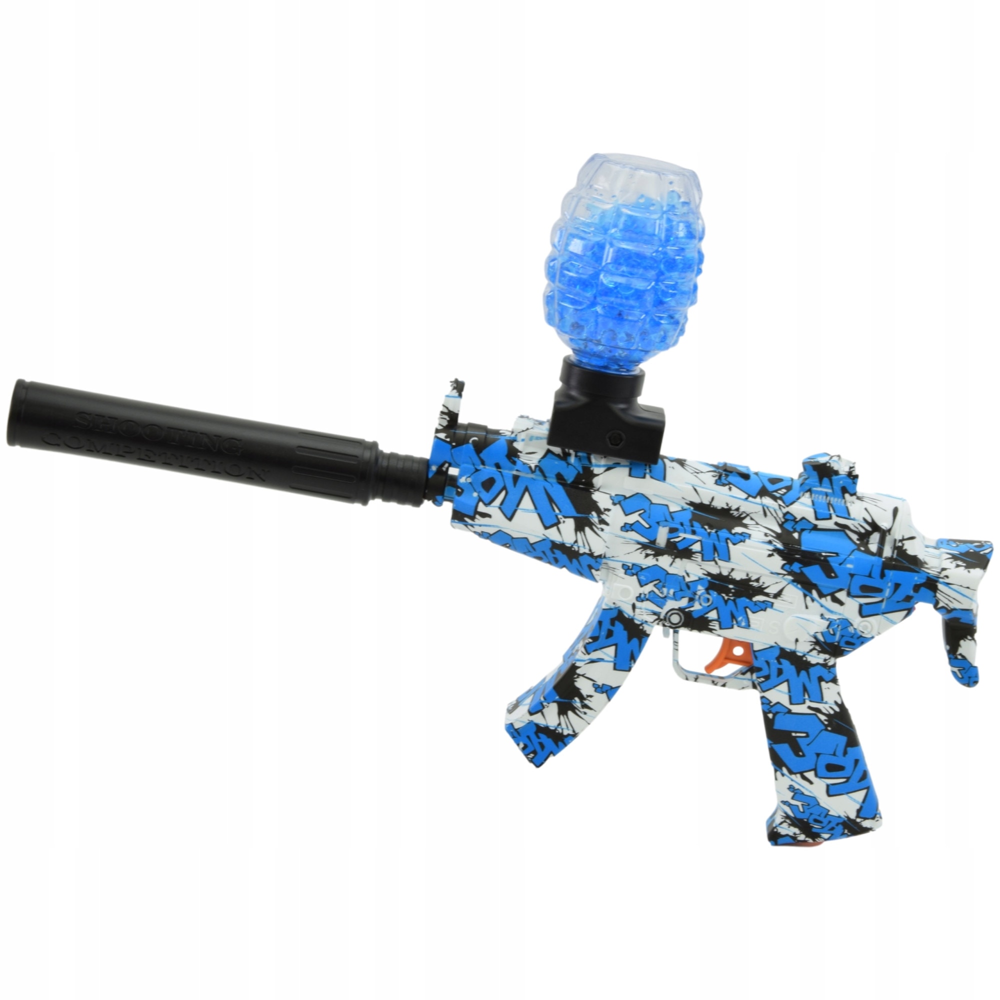 Pusca cu glont de jucarie MP5, din plastic, multicolora - eMAG.ro