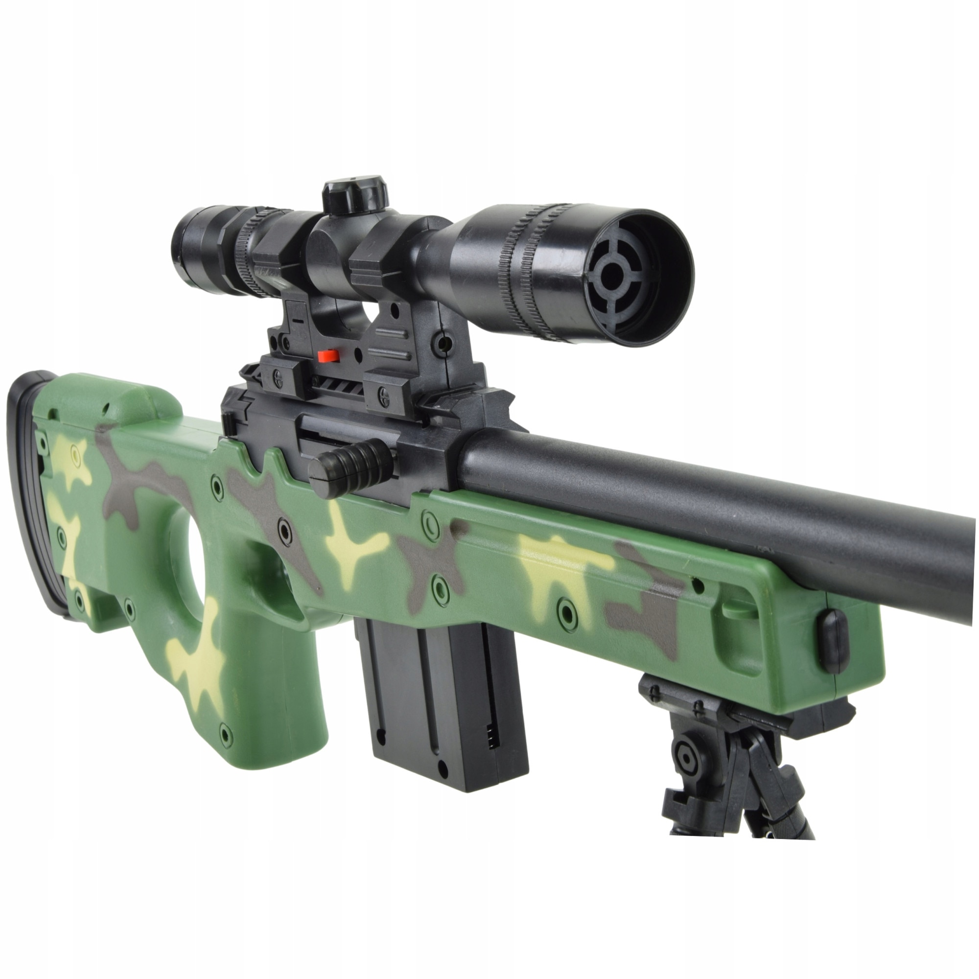 Pusca electrica, Plastic, Verde - eMAG.ro