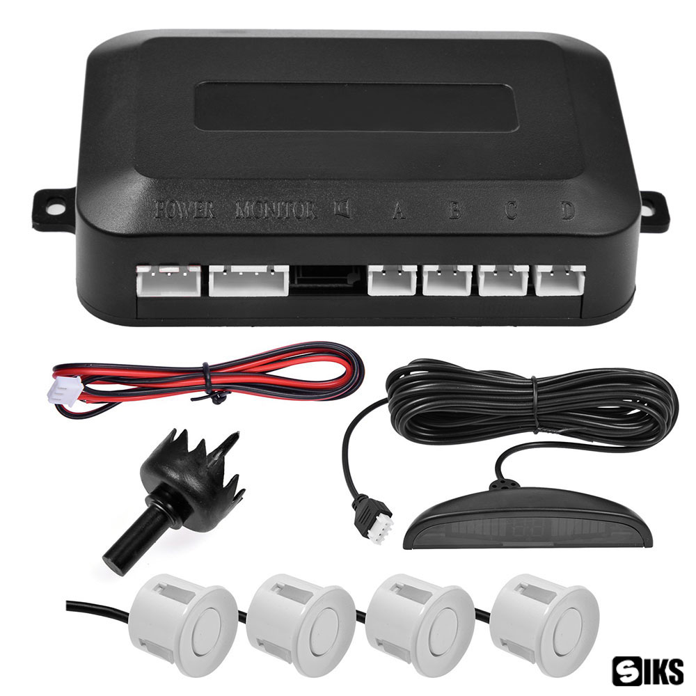 Senzori de Parcare Auto SIKS cu 4 Receptori, Display LED, Avertizare ...