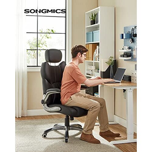 SONGMICS Office Racing Chair Black OBG65BK - eMAG.hu