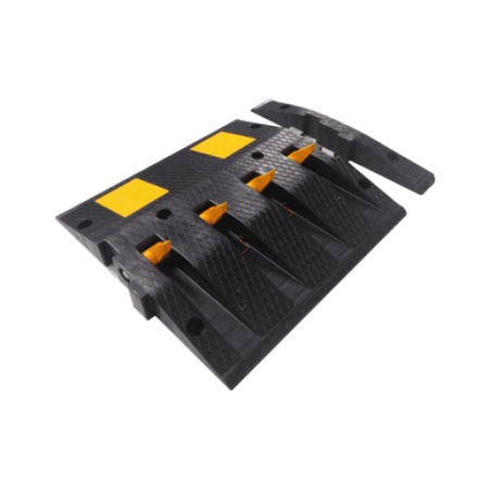 Limitator de Viteza pentru Sens Unic 50x50x6 cm, Fier si PPC - eMAG.ro