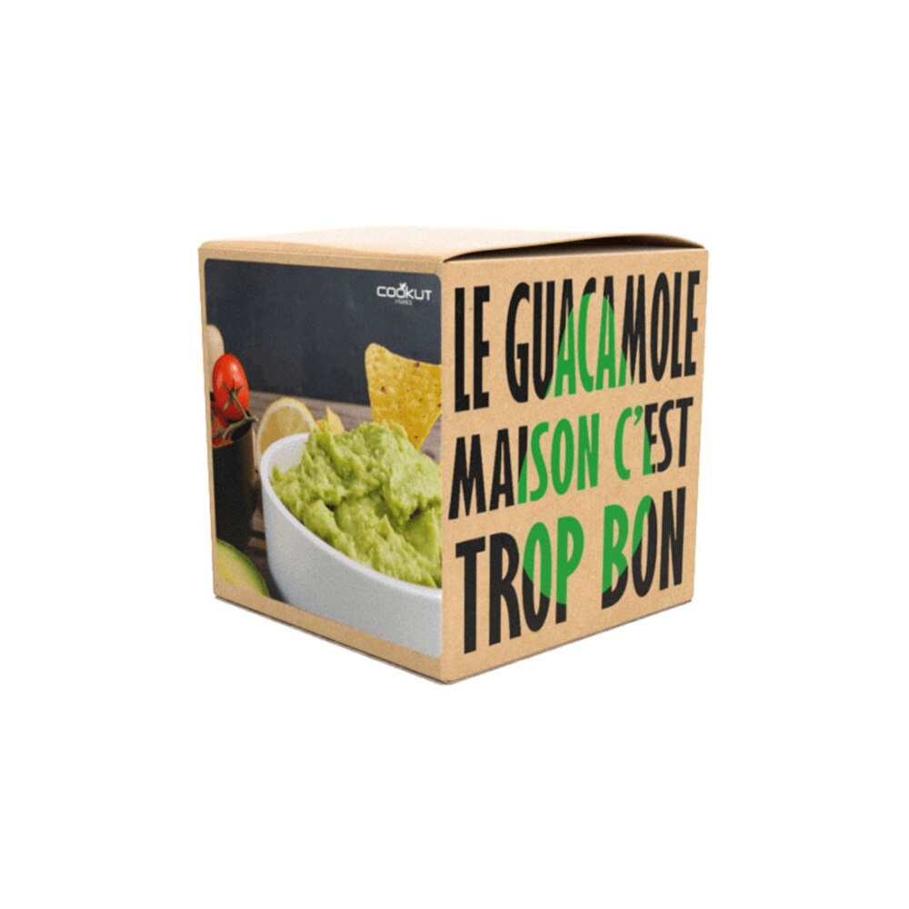 Set pentru guacamole 3 in 1, Cookut, Bambus/Ceramica, Multicolor - eMAG.ro