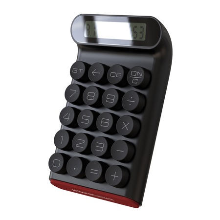 Calculator de birou, business, ecran LCD, 20 de taste, 10 digit, retro ...