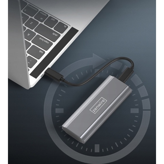 SSD ház NVME Pocket SATA Adapter PCIe M.2 COMBO USB 3.0 USB-C 3.1 M2 ...