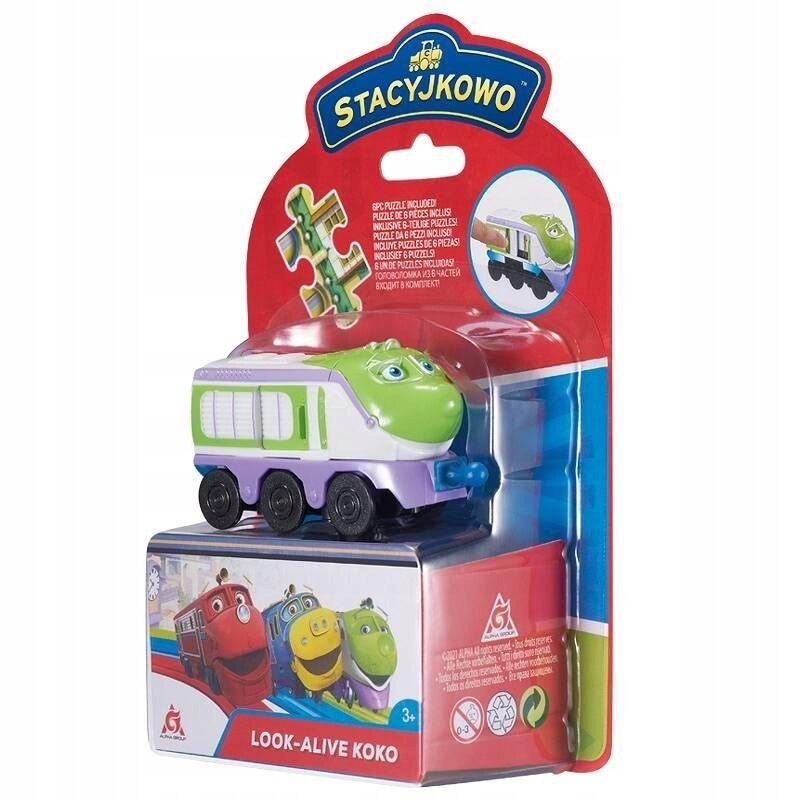 Locomotiva, Stacyjkowo, Plastic, 3 ani+, Multicolor - eMAG.ro