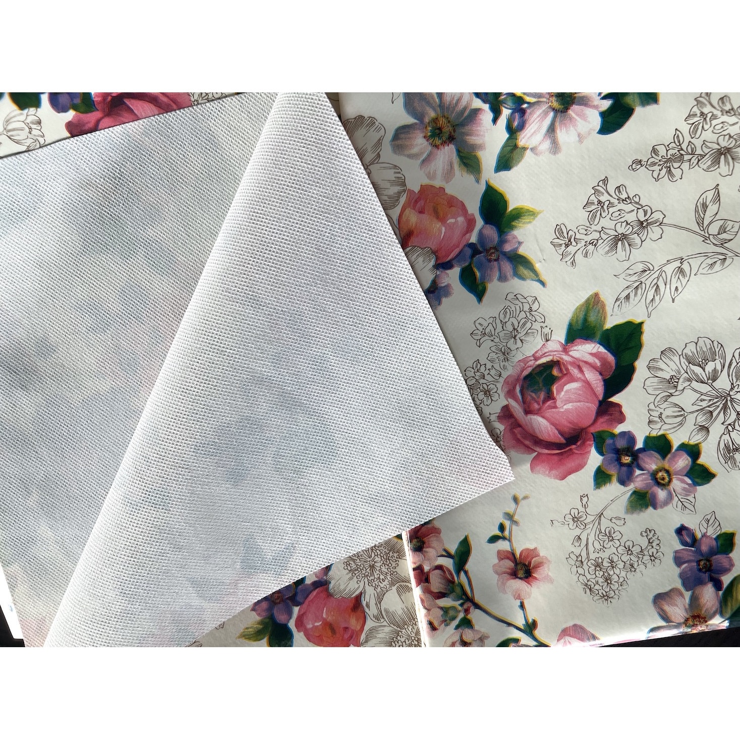 Fata de masa tip musama, floral bej roz, 140 x 250 cm - eMAG.ro