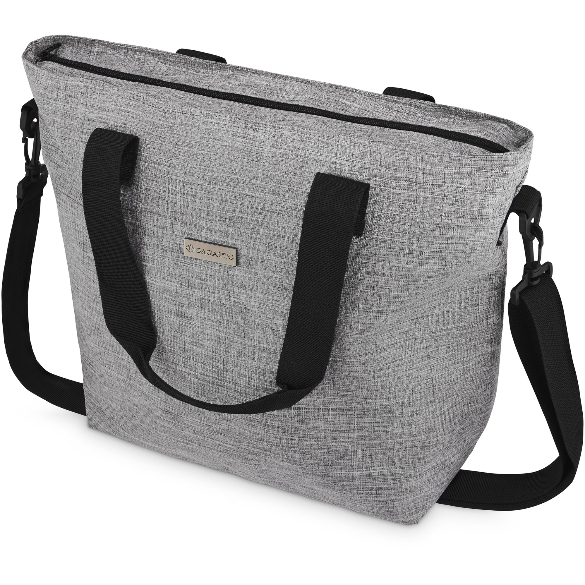 Geanta de umar pentru femei, gri, Zagatto, ZG741 - eMAG.ro