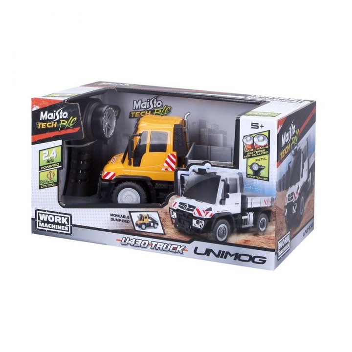 Camion U430 cu telecomanda Maisto Tech Unimog - eMAG.ro
