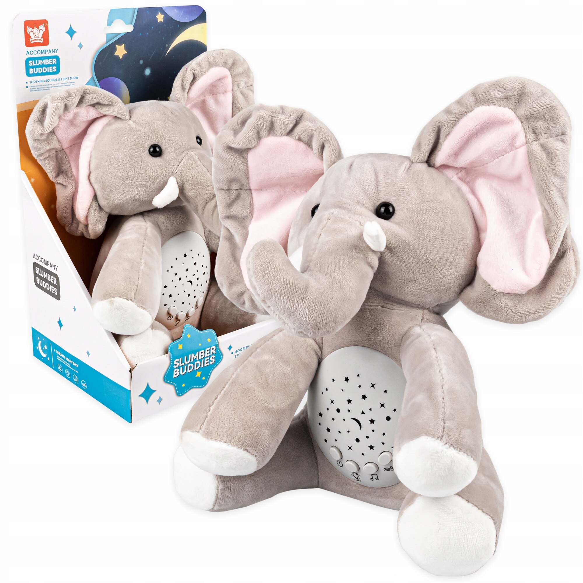 Jucarie interactiva Elefant din plus, pentru copii - eMAG.ro