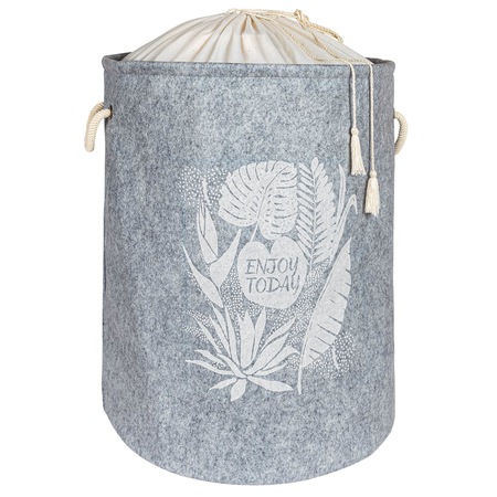 Cos de haine rotund, din pasla, cu capac, diametru 35cm si inaltimea de ...