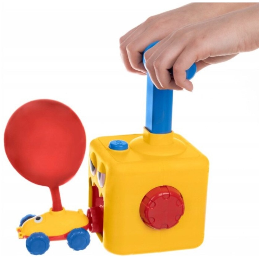 Set Jucarie Interactiva, Lansator de Baloane, 2 masinute, 10 Baloane ...