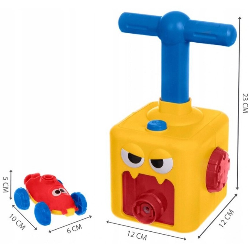 Set Jucarie Interactiva, Lansator de Baloane, 2 masinute, 10 Baloane ...