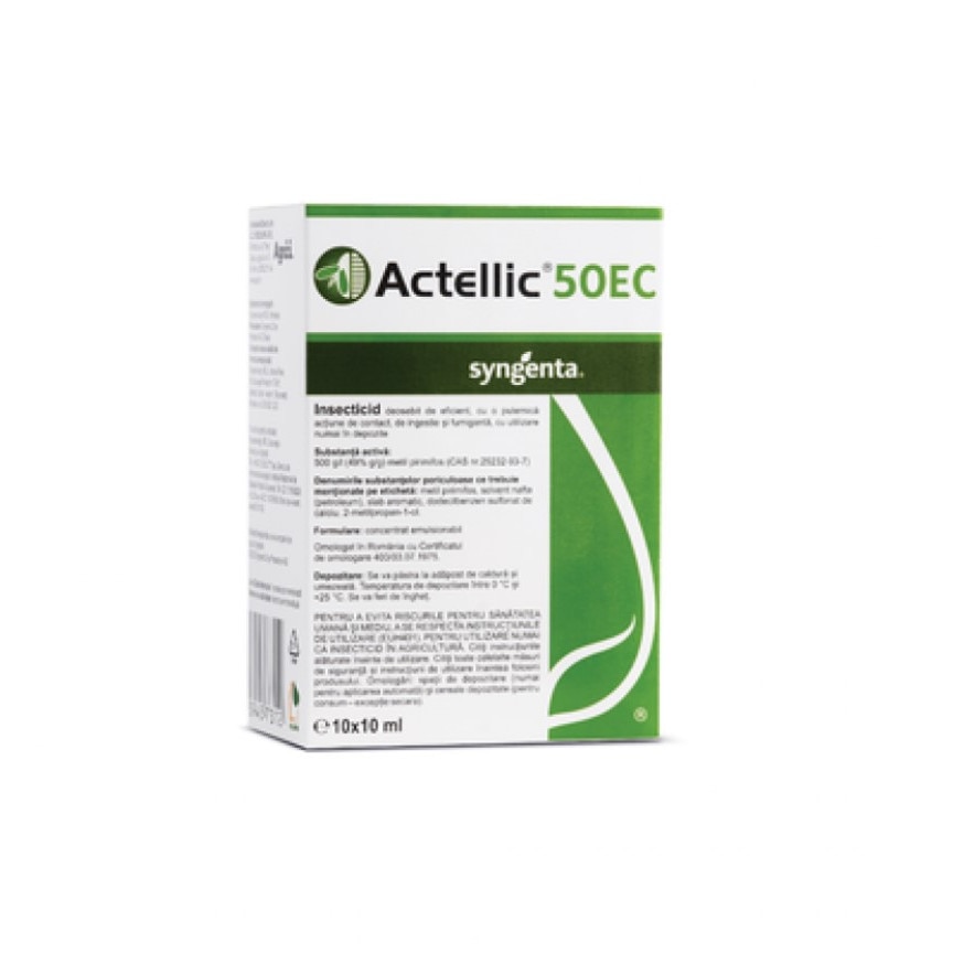 Set 10 bucati Insecticid Actellic 50 EC, 10 ml - eMAG.ro