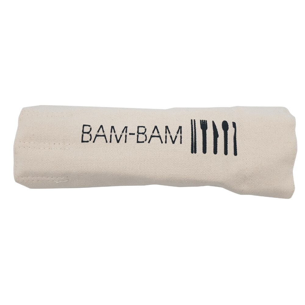 Set tacamuri si periuta de dinti, Cookut, Bam-Bam, Bambus, Maro natur ...