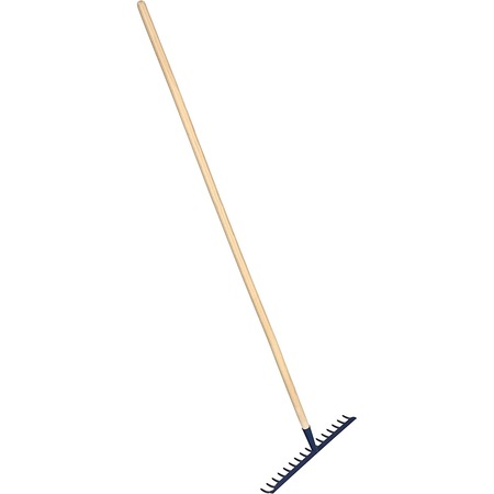 Grebla cu 16 dinti, Kotarbau, Lemn/Otel, 155 cm, Crem/Albastru inchis ...