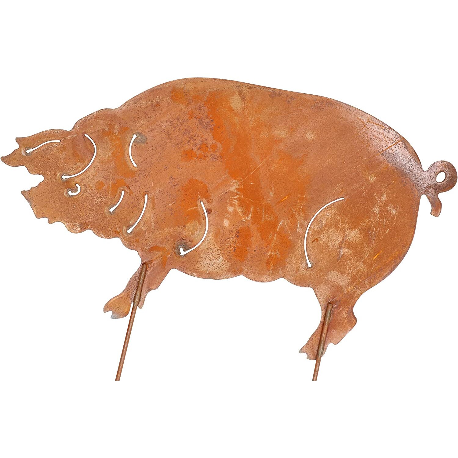 Set 3 Ornamente Gradina, Kotarbau, Tabla Corten, Aspect Ruginit - eMAG.ro