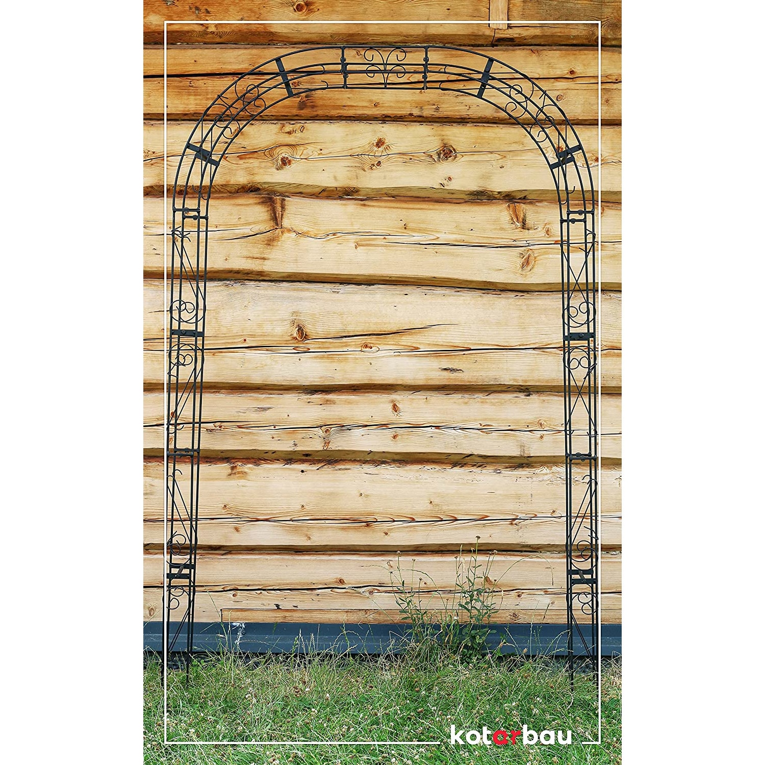 Pergola Gradina pentru Flori, Kotarbau, 235x150x30, Metal, Aspect ...