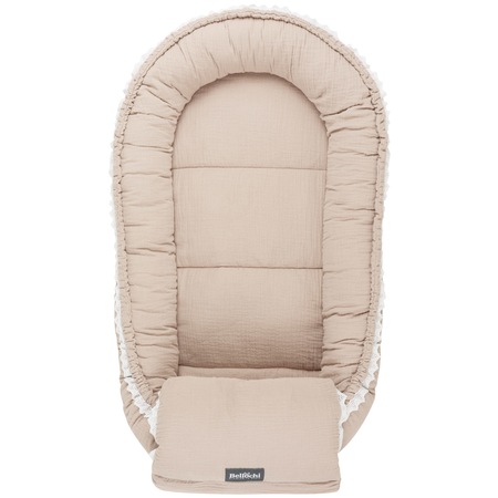 Cosulet bebelus pentru dormit Bellochi Baby Nest Cocoon XL 90x60 cm ...