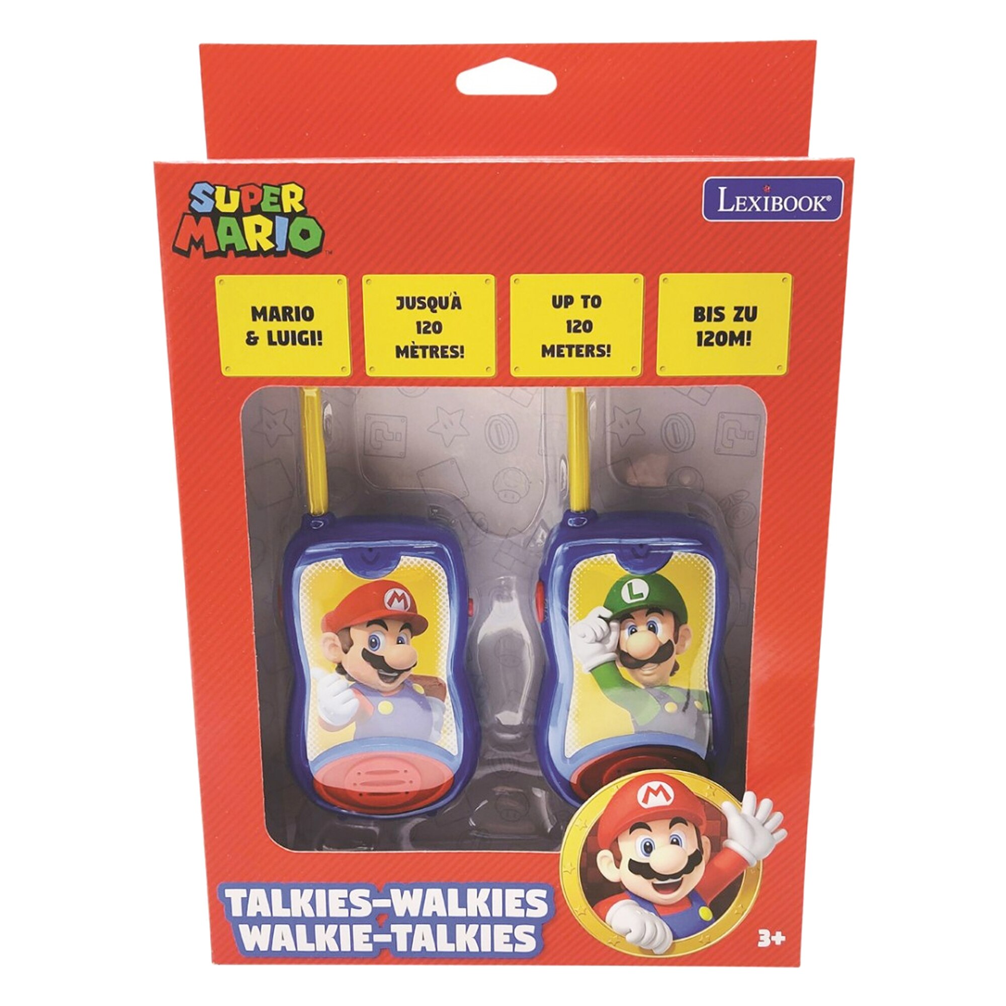 Set statie Walkie Talkie, Lexibook, Plastic, Raza de actiune 120 m ...