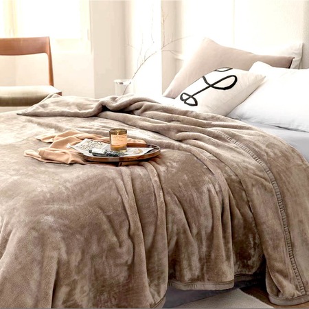 Extra puha&vastag takaró barna színű 200*230cm - eMAG.hu