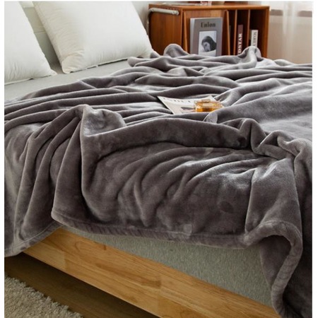 Extra puha&vastag takaró sötétszürke 180*200cm - eMAG.hu