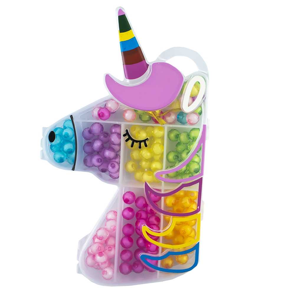 Set creativ pentru copii, accesorii pentru realizarea bratarilor din ...