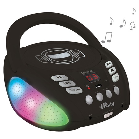 CD Player portabil, Lexibook, 3 ani+, Negru - eMAG.ro