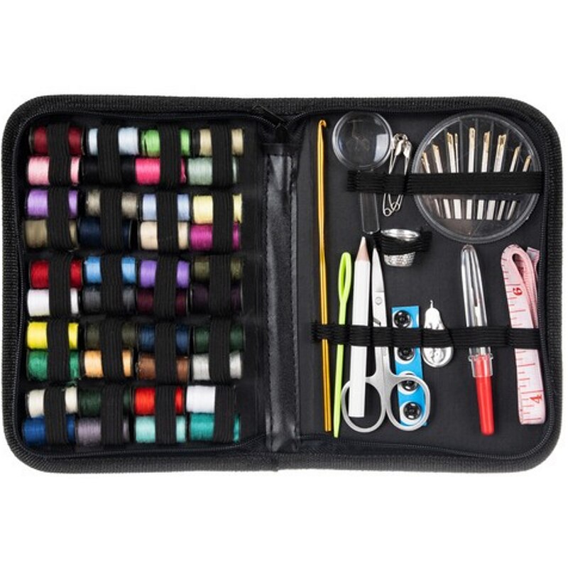 Kit de Cusut Master Little Tailor idealSTORE, Include 129 de Accesorii ...