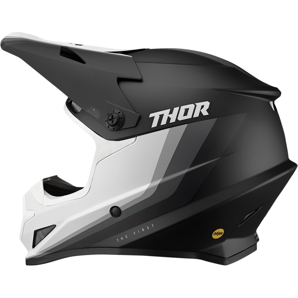 Thor Sector Mips Runner cross/atv каска, черно/бяло, размер S - eMAG.bg