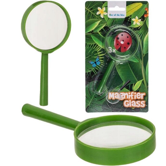 Lupa, OOTB, Sticla/Plastic, Verde - eMAG.ro